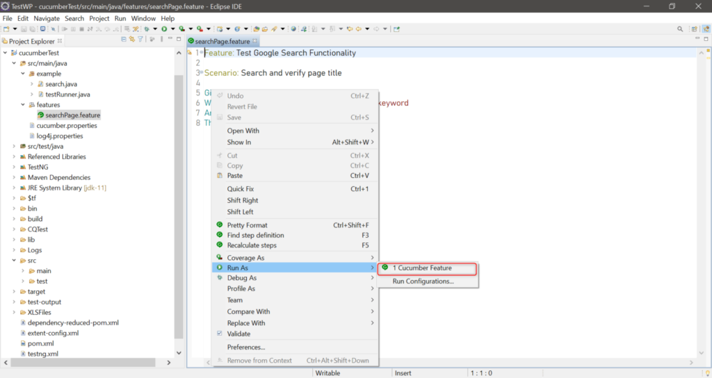 Selenium With Bdd Framework Cucumber Testing Guide